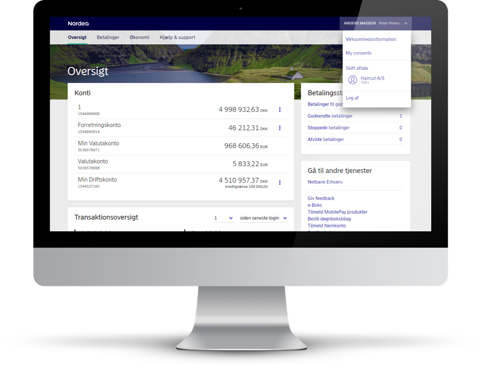 Nordea Business er din netbank | Nordea