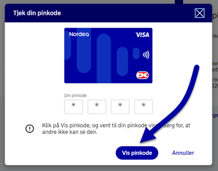 Find din pinkode i mobil- og netbank | Nordea