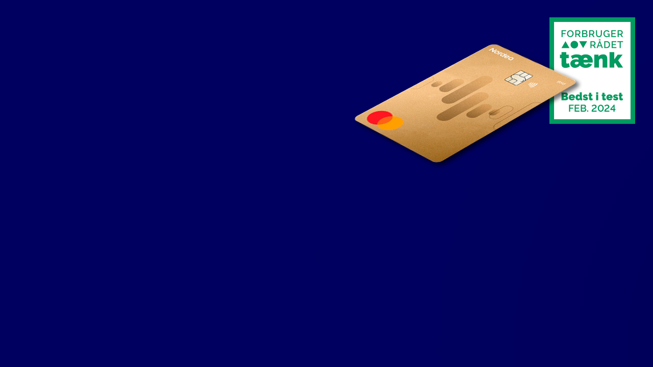Bedst i test 2024: Nordea Mastercard Gold med afbestillingsforsikring ...
