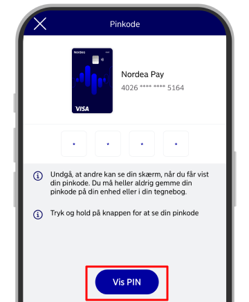Find din pinkode i mobil- og netbank | Nordea