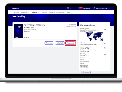 Find din pinkode i mobil- og netbank | Nordea