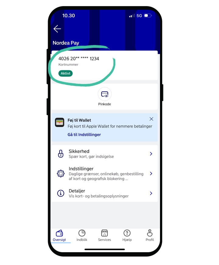Sådan aktiverer du Nordea Pay | Nordea
